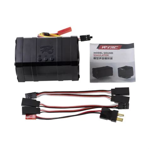 SIMULATORE AUDIO MOTORE Effetti Sistema Dichiarazione Di Standby Canale AUX Per Auto RC EUR