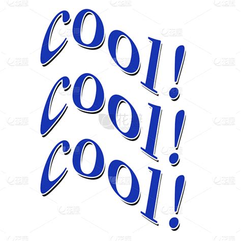 手绘 潮酷氛围装饰贴纸 Cool