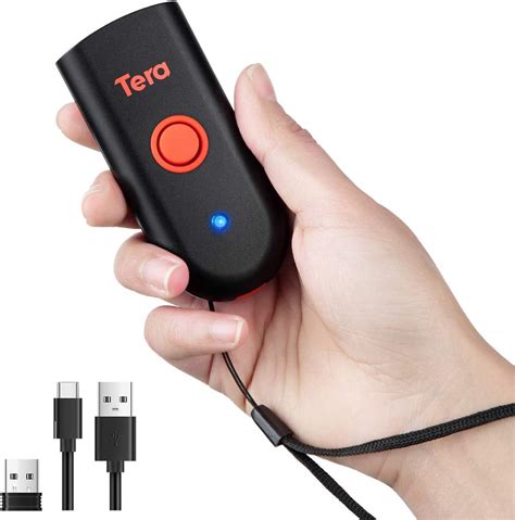 Tera Mini 1d 2d Qr Wireless Barcode Scanner Waterproof Shockproof Pocket Scanner 3 In 1 Bt