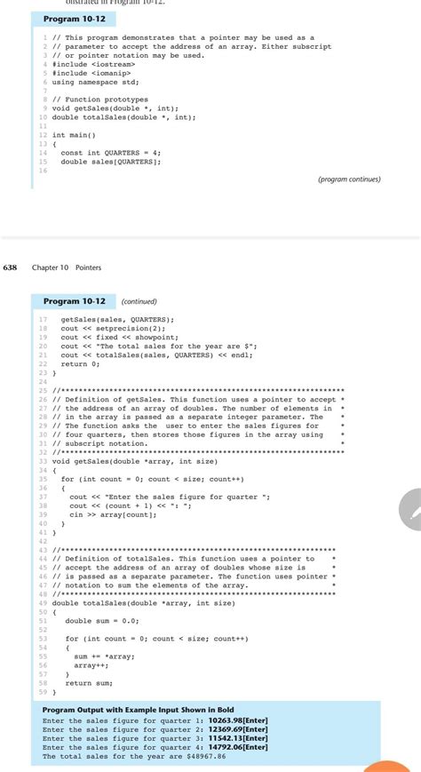Solved 31 Task One Program 10 12 Page 637 638 40
