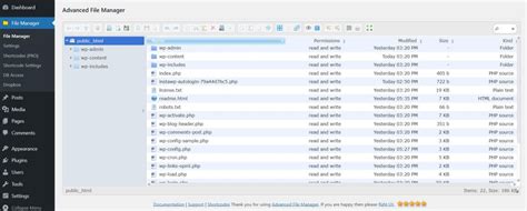 How To Set Up A File Manager In Wordpress Step By Step