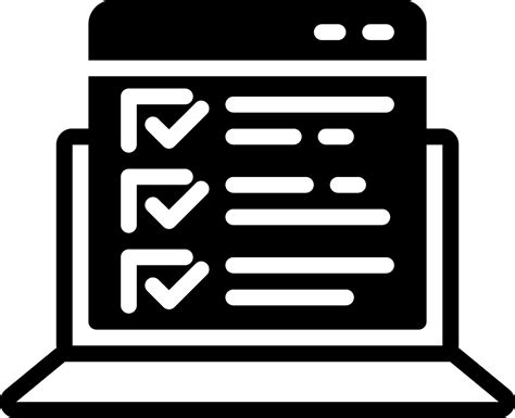 Solid Icon For Testing Features Vector Art At Vecteezy