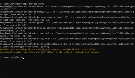 How To Install Keras On Linux And Windows Dataflair