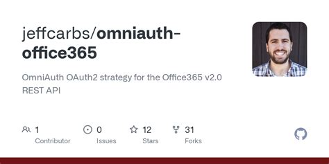 Github Jeffcarbsomniauth Office365 Omniauth Oauth2 Strategy For The