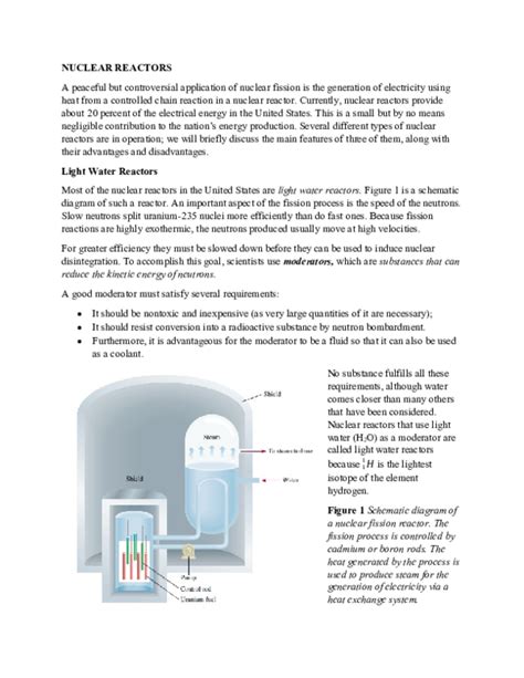 Doc Lecture 7 Reactors And Nuclear Fusion