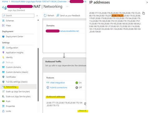 Static Ip Of Logic App Standard Using Nat Gateway Microsoft Community Hub