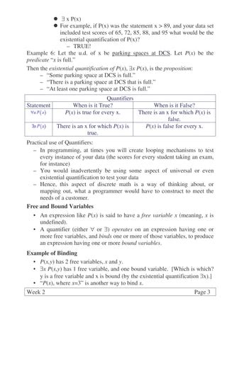 Lecture 2 Predicates Quantifiers And Rules Of Inference Pdf