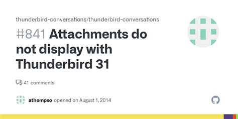 Attachments Do Not Display With Thunderbird Issue Thunderbird Conversations