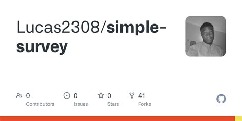 Github Lucas Simple Survey