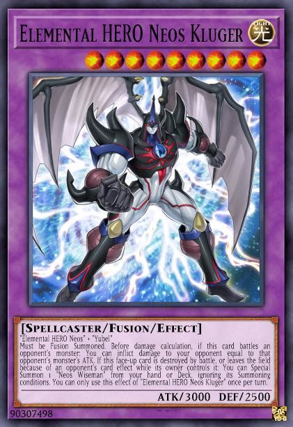 Yu Gi Oh Wiki Elemental Hero Neos Kluger