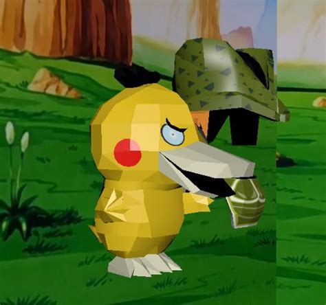 Papercraft Psyduck Cell Etsy