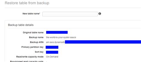 Amazon Web Services How To Rename A DynamoDB Table Stack Overflow
