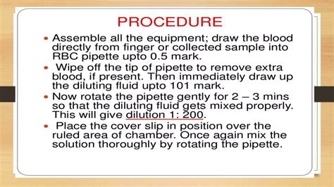 Total Rbc Count PPTX