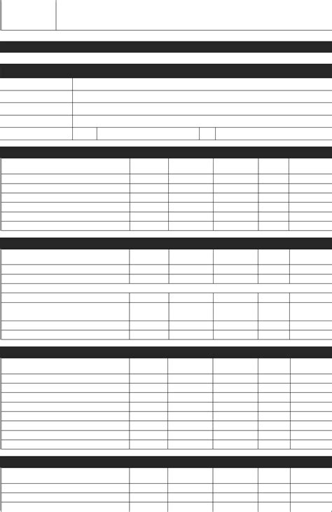 Performance Evaluation Form In Word And Pdf Formats
