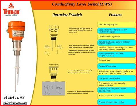 Conductivity Level Sensor At ₹ 21700piece Conductivity Sensors In