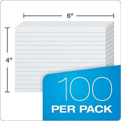 The Ultimate Guide To Index Card Sizes
