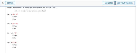 Solved 5 Details My Notes Ask Your Teacher Define A