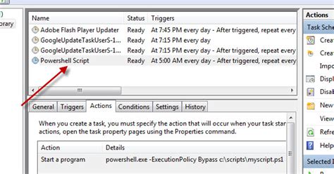 Run Powershell Scripts From Task Scheduler Chris Memo