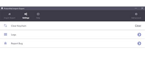 ProtonMail Import Export App Flathub