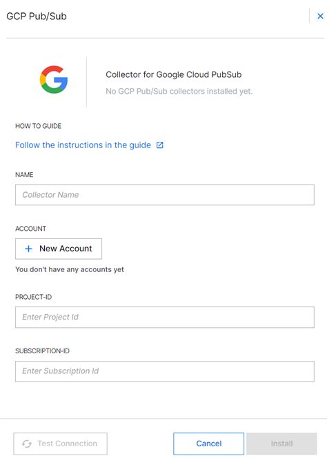 Configure The Gcp Pubsub Cloud Collector Exabeam Documentation Portal