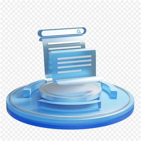 3d科技互联网线上大数据文档搜索框图标png图片素材下载图片编号qakojann 免抠素材网