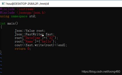 Jsoncpp的安装与使用实战windows交叉编译ubuntu 源码巴士