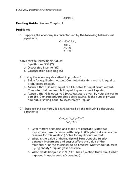 Tutorial 3 Questions Pdf