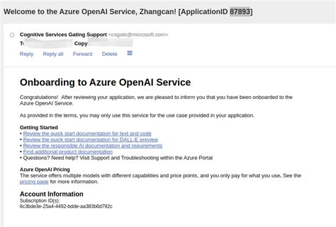 Onboarding To Openai Service But Wrong Subscription Id Microsoft Qanda