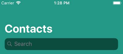 Add Search Bar In Navigation Bar Swift Customize Search Bar Swift Tutorials W Schools