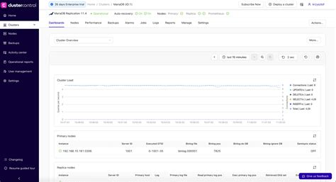 User Guide Integration Prometheus ClusterControl Documentation
