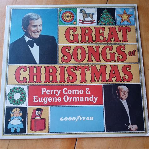 Perry Como And Eugene Ormandy Great Songs Of Christmas 1977 Goodyear Ebay