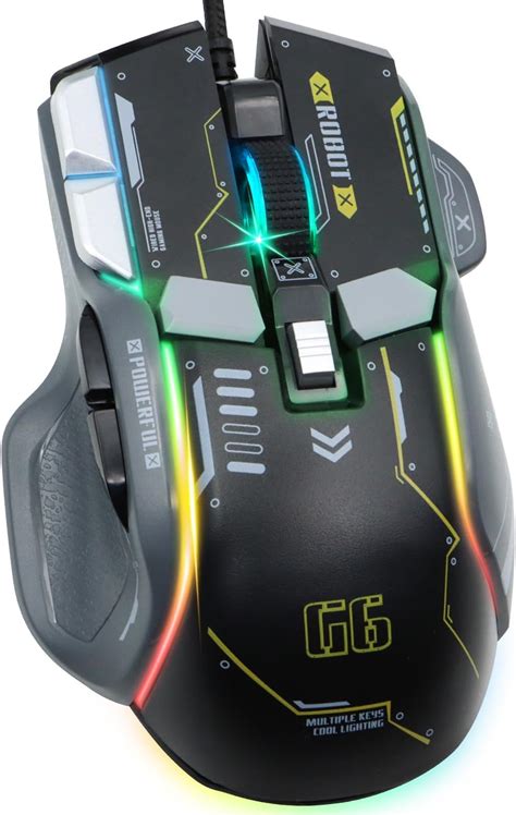 Titan Gaming Mouse Wired Usb Programmable Buttons