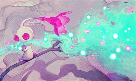 White Pikmin Pikmin Drawn By Maykamonin Danbooru