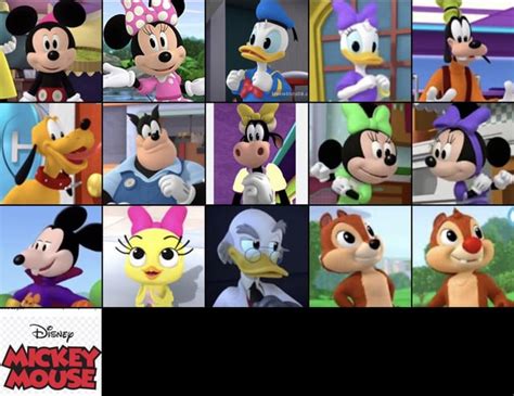 Disneys Mickey Mouse Characters R Mickeymouse