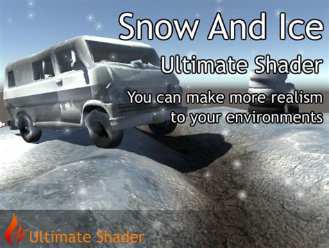 Snow And Ice Ultimate Shader Tools Unity Asset Store