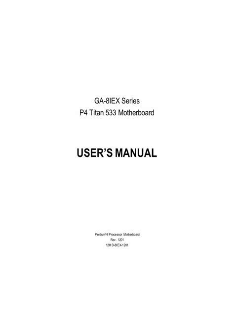 Pdf Users Manual Elhvb Motherboard Information And Other Backup · The Motherboard