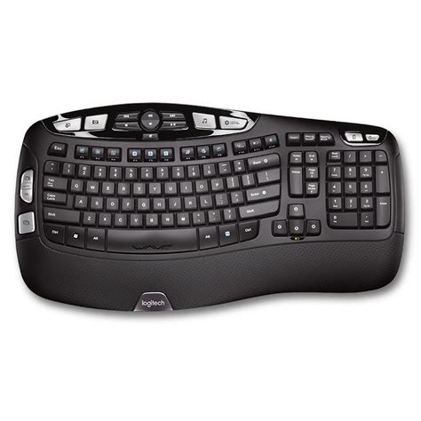 Logitech Wireless Wave K Ergonomic Keyboard Hdetron Com