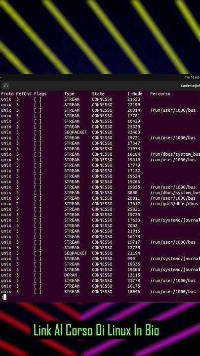 Monitorare Le Connessioni Con Netstat Linux Short Cybersecurity Ubuntu Netstat Youtube