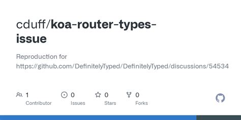 github cduff koa router types issue reproduction for github
