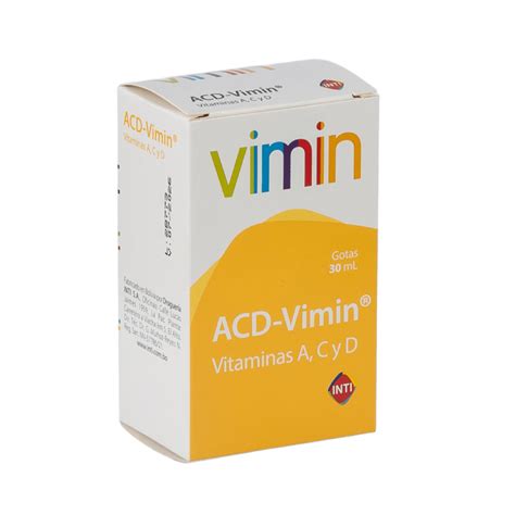 Acd Vimin Gotas X 30 Ml Farmacias Telchi