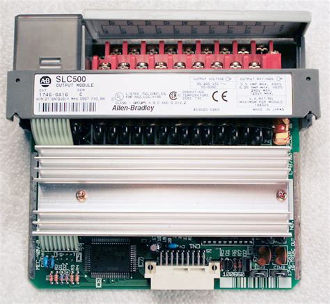 Used Allen Bradley 1746 Oa16 Slc 500 Output Module Series C
