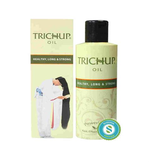 TRICHUP Hair oil by Nagarjuna for long and Black hair.