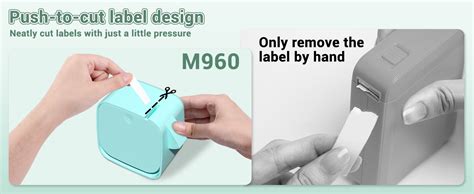 Memoqueen Label Maker Machine With Tape Bluetooth Label Makers For Home Office Babe