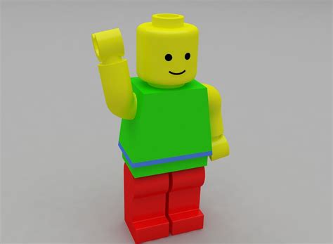 Lego Human 3d Model