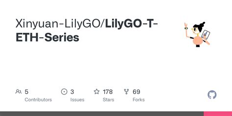 GitHub Xinyuan LilyGO LilyGO T ETH Series
