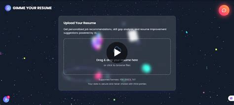 I Built A Resume Analyzer With Ai And 3d Visuals Soham Das Posted On