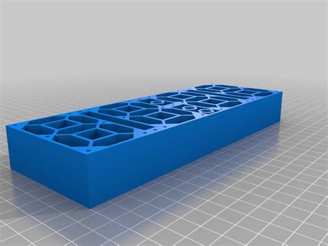 Customizable Large Segment LED Display By Caitlyn B Download Free STL Model Printables Com