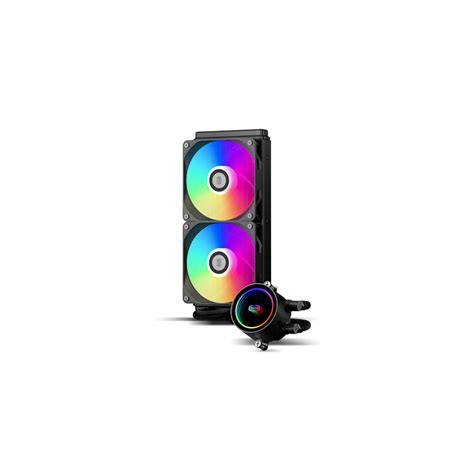 Pccooler Cps Da240 Argb Aio Liquid Cooler 240mm Cpu Cooler With Dual