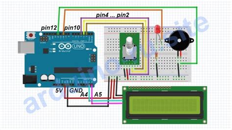 Arduino таймер обратного отсчета с дисплеем скетч схема