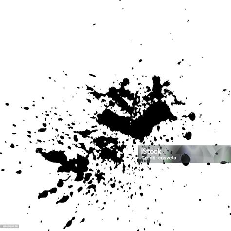 검정 잉크 페인트 폭발 튄 예술 커버 디자인 스케치 도트 스플래시 질감 흰색 배경에 그런 지 그림 트렌디한 서식 파일 벡터 커버 카탈로그 브로셔 전단지 포스터 레이블 0명에